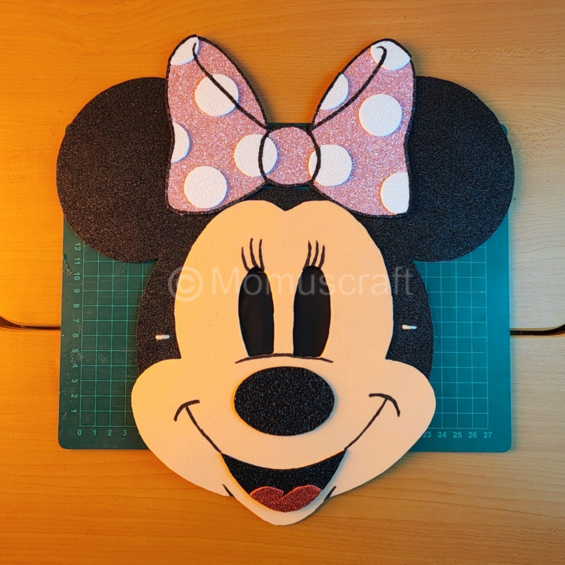 Mickey Mouse Face Mask Template BonEful Fabric FQ Disney VTG MICKEY